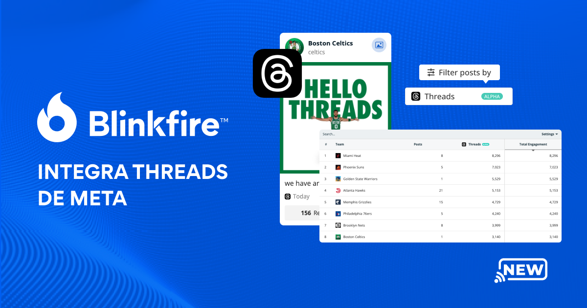 Novedad en Blinkfire: Threads